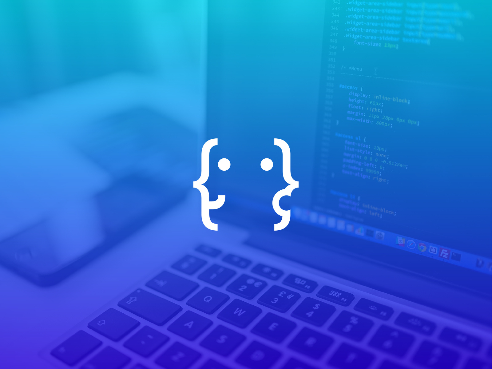 face programmer logo propose by Vectoryzen on Dribbble