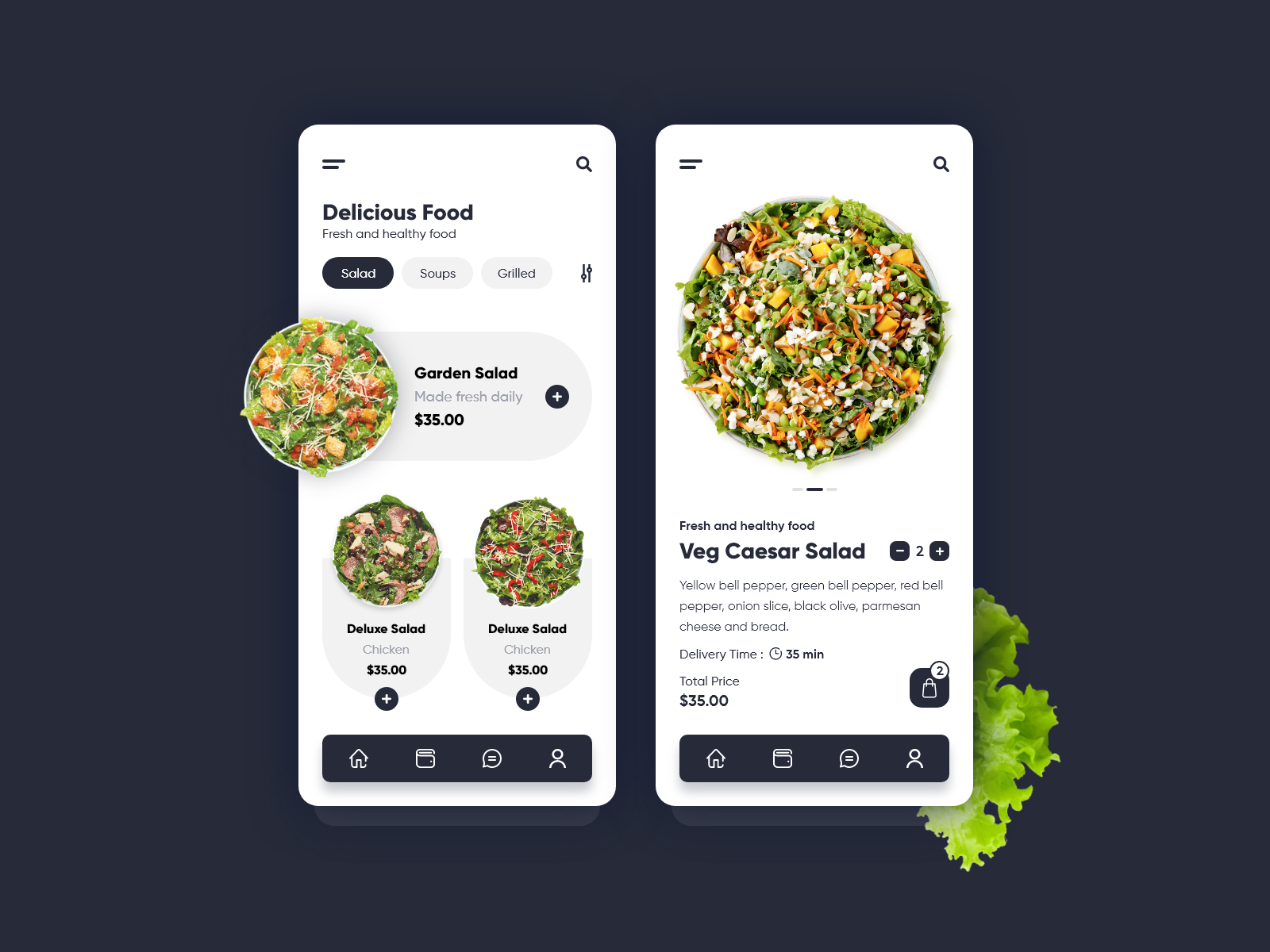 Food App Design. by Pixel Bytes on Dribbble