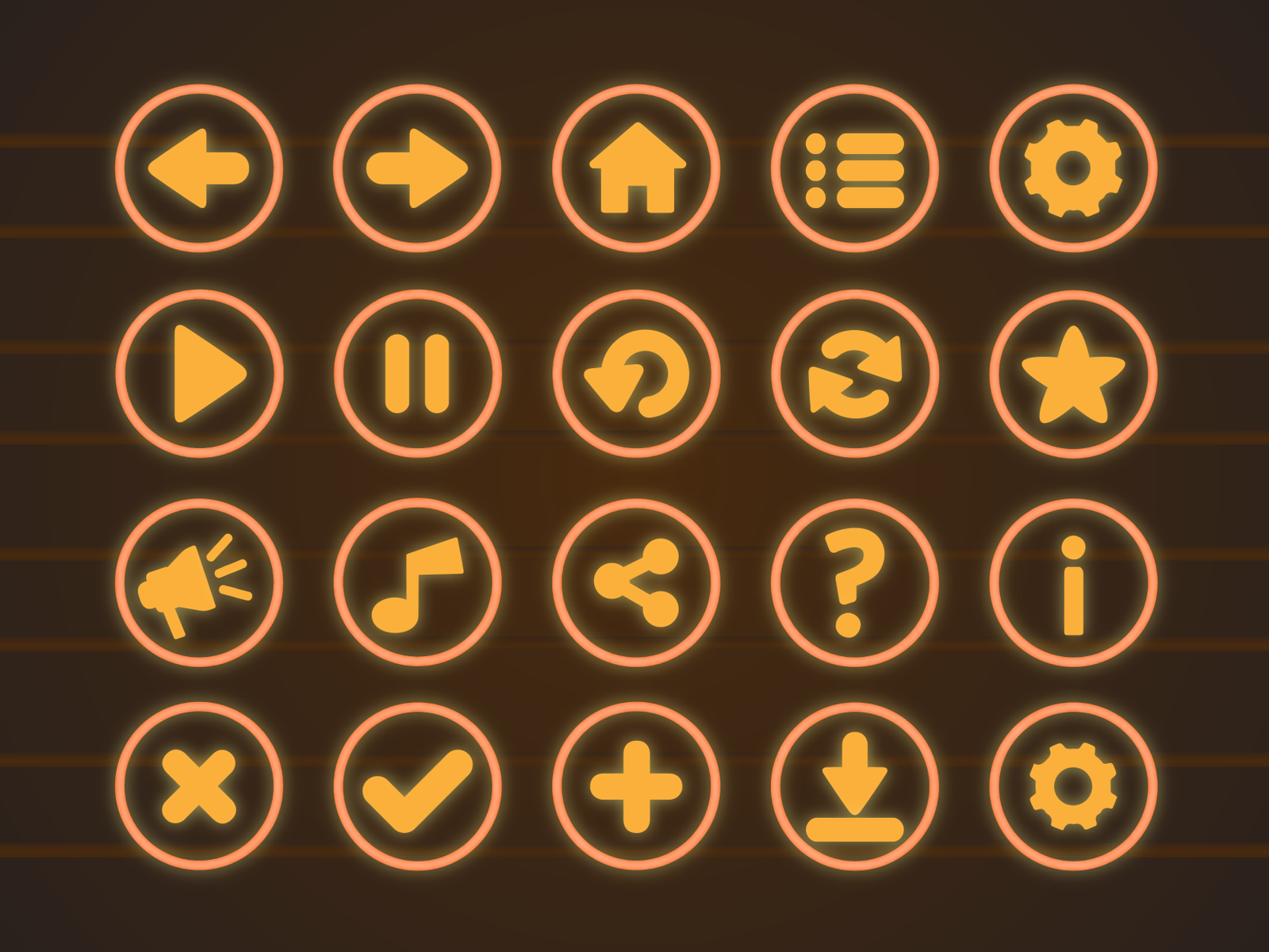 Neon Buttons by Leian Angela Dacutanan on Dribbble