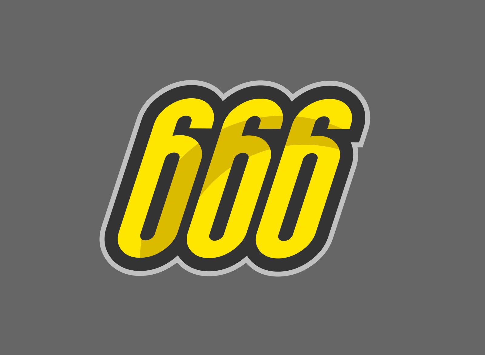 Triple six sticker by Ilia 620 on Dribbble