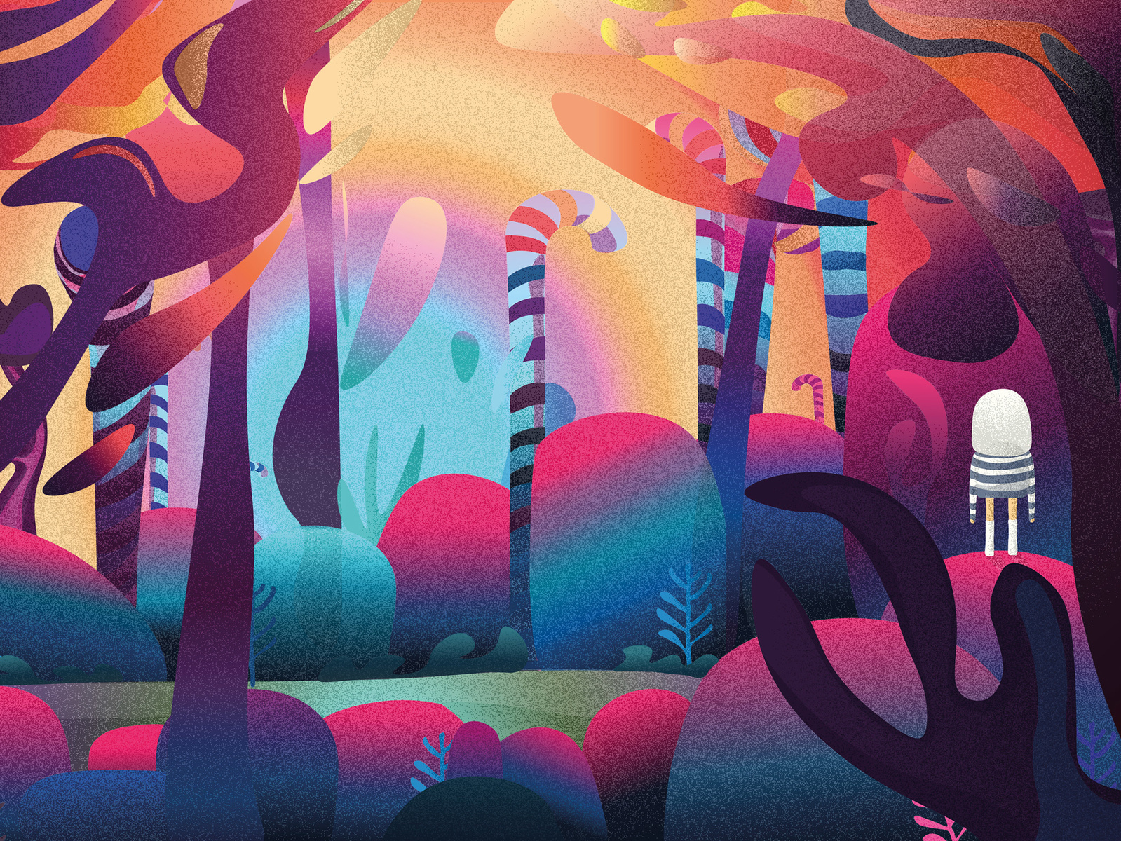 Imagining New World by Ecem Eren on Dribbble