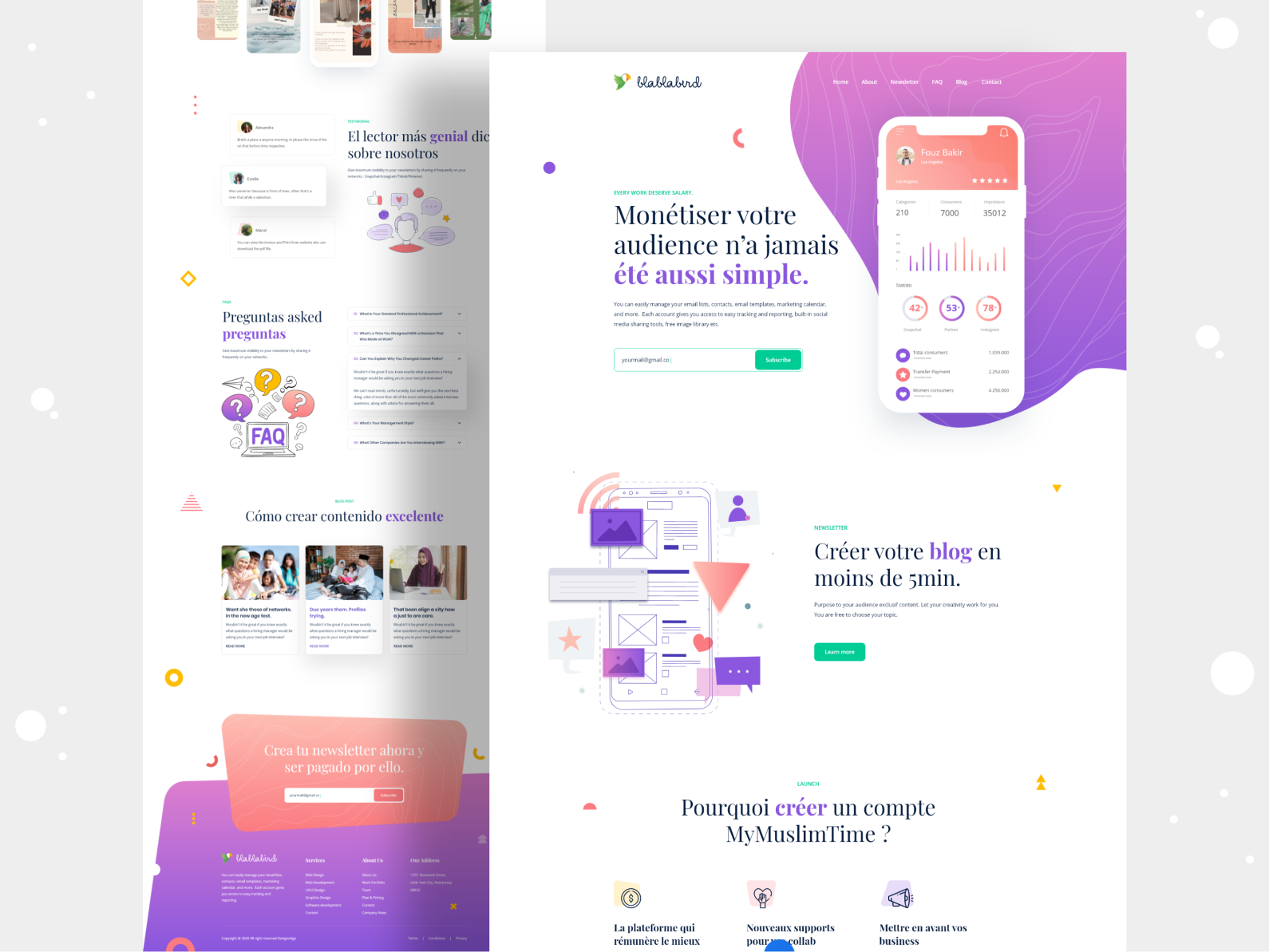 Website Landing Page Design by Mahmudul Hasan Manik for Devignedge ...