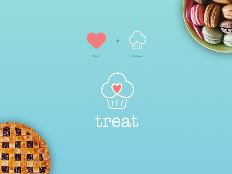 Treat Logo by Aakash on Dribbble