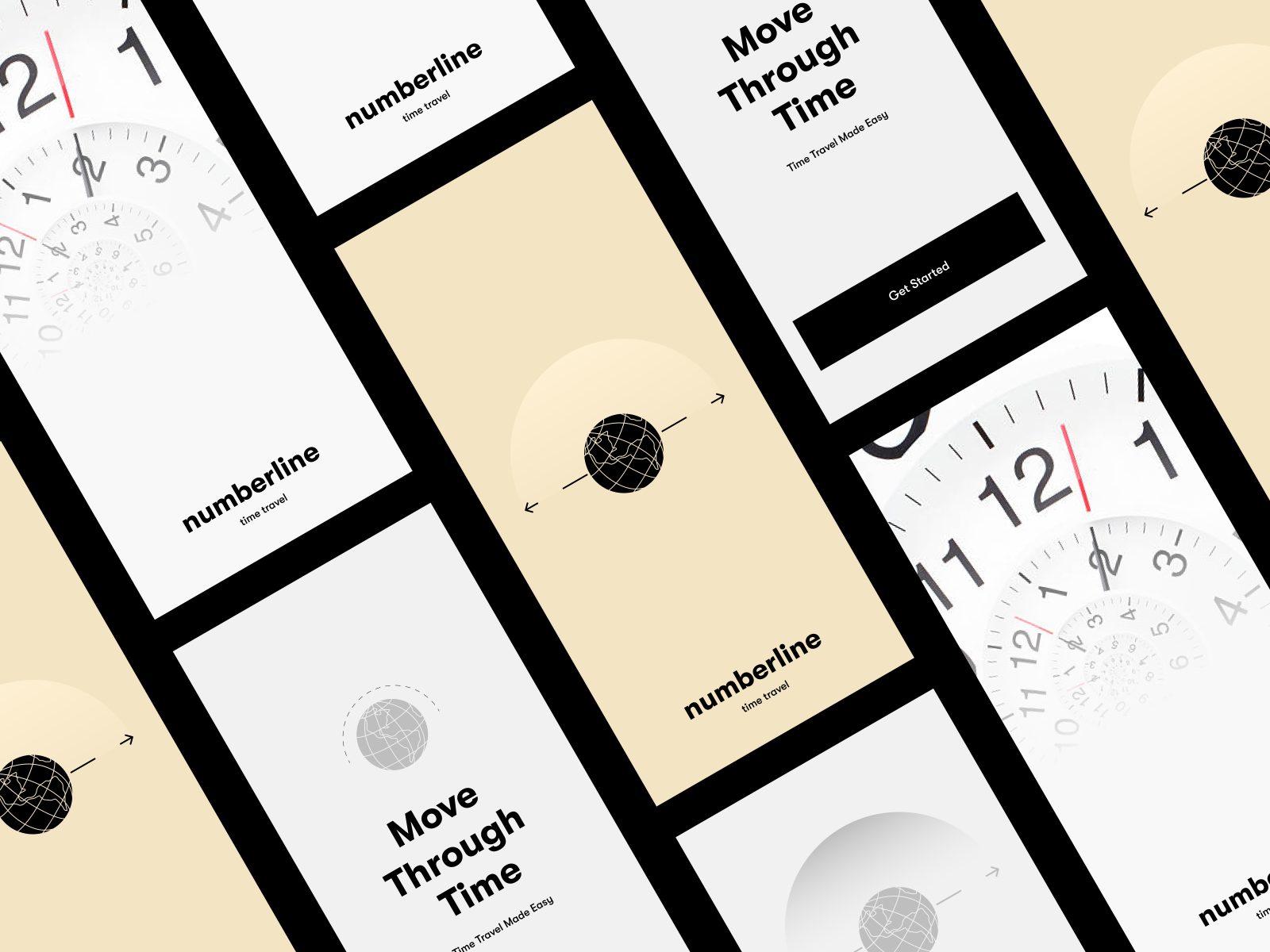 Mobile Splash Screens by Udochi Kaduru on Dribbble
