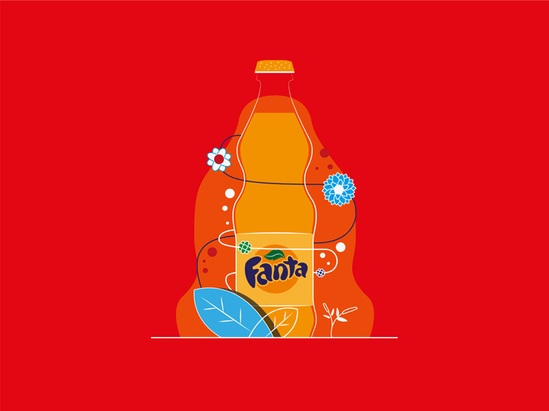 Fanta Social Media Creative by Rohit Kumar on Dribbble