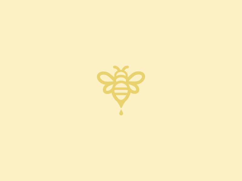Bee mark by Peter Giuffria PGCREATES on Dribbble