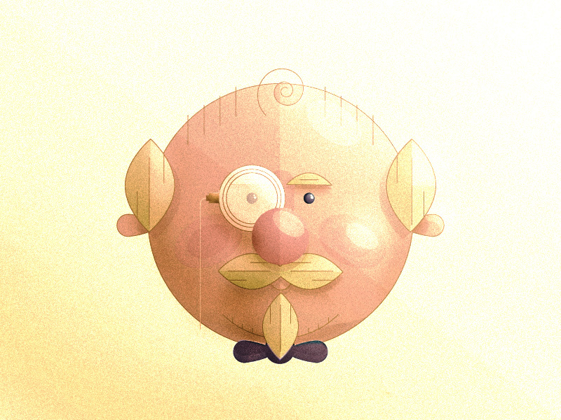 Mr. Dudely by Peter Giuffria PGCREATES on Dribbble