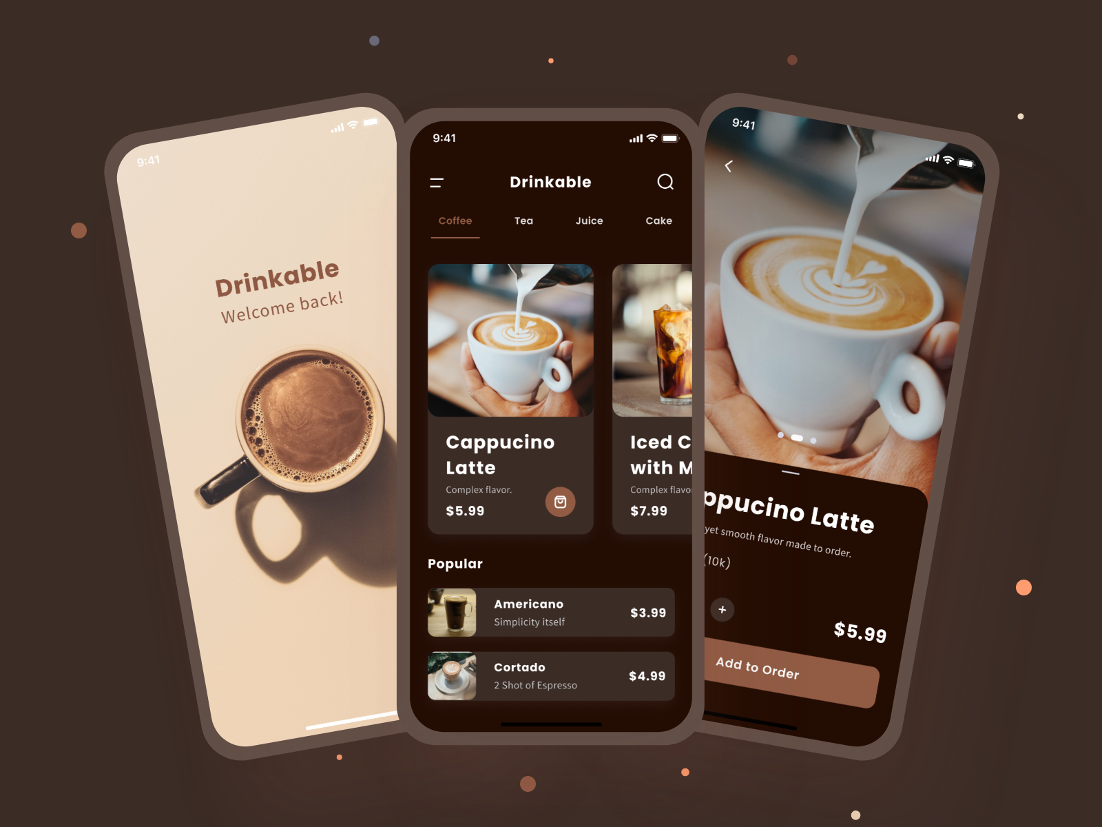 Coffee App Design by Samsad Rashid on Dribbble