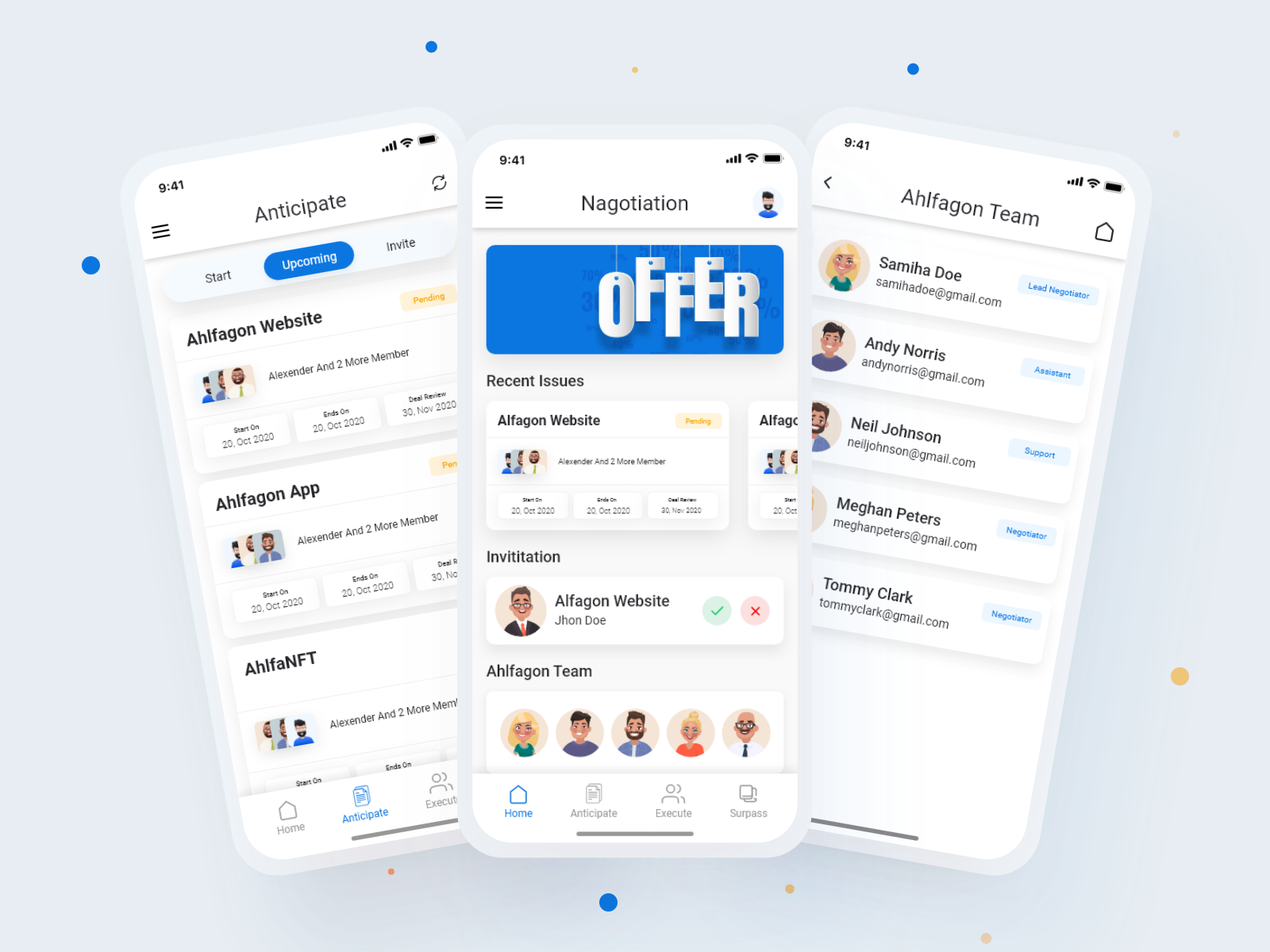 Negotiation App Design by Samsad Rashid on Dribbble