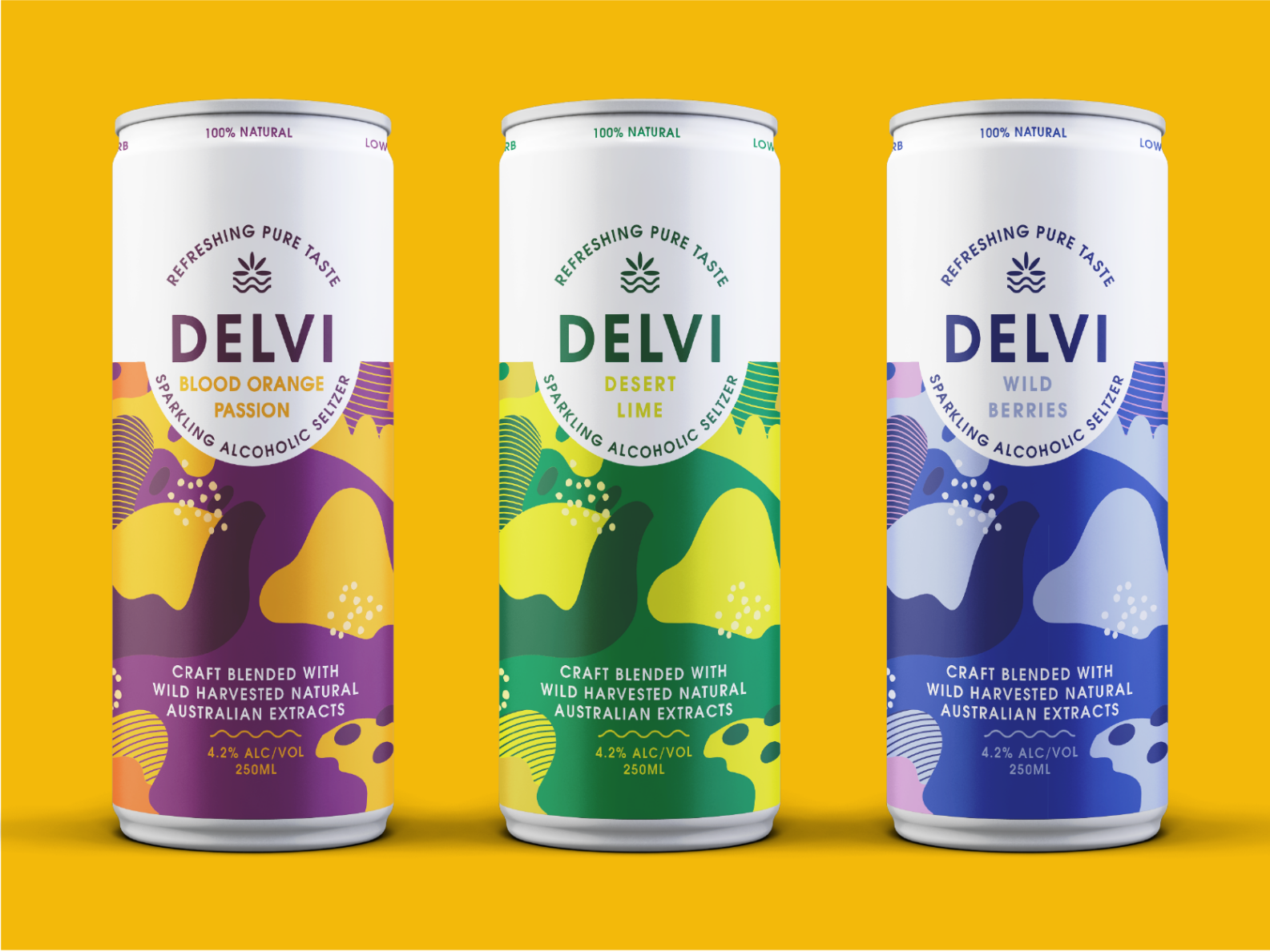 Delvi - Seltzer Brand Creation by Craft Instinct on Dribbble