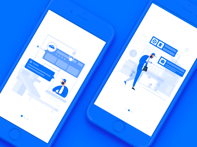 Open screen by Shu Shan on Dribbble