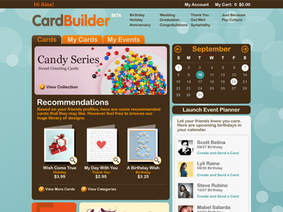 Card Builder by Benedict Talplacido on Dribbble