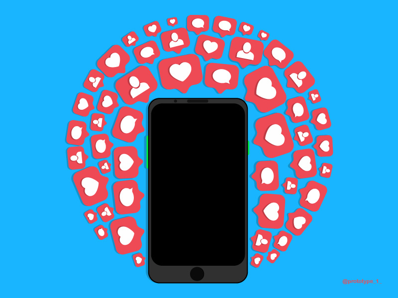 Notification by Prototype 1 on Dribbble