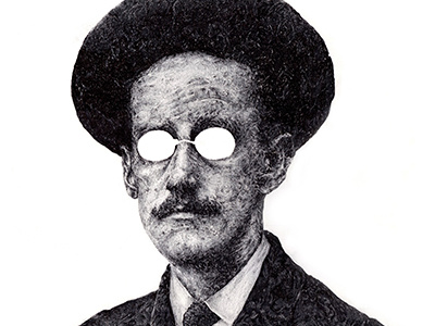 James Joyce by John Rooney on Dribbble
