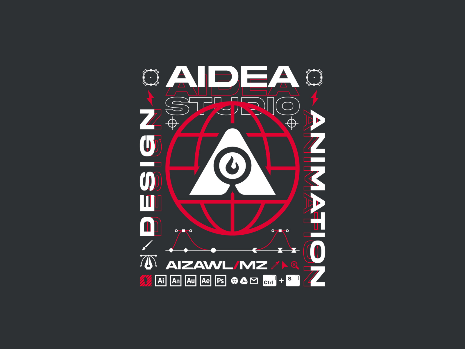 Aidea Studio Tee Design by Lian Tluanga on Dribbble