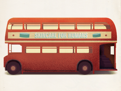 Red Bus by Jacob Zinman-Jeanes on Dribbble