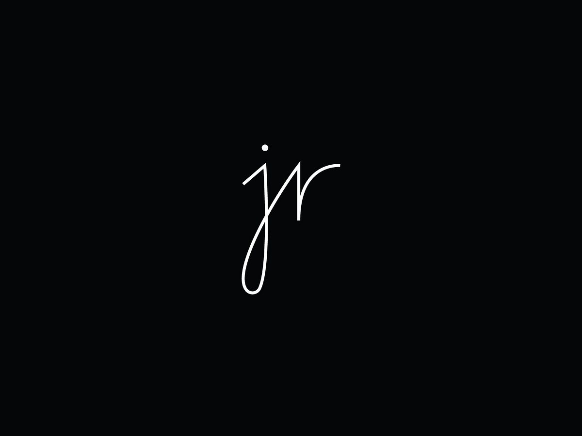 JR logo by Chintak Shah on Dribbble