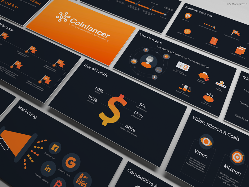 Coinlancer Deck by Sanjay Motiani on Dribbble