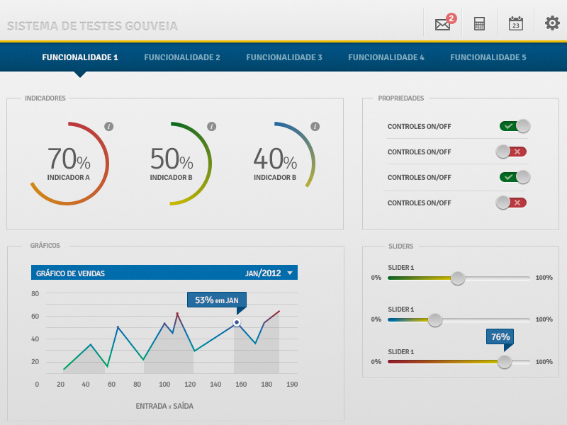 backend interface 2 by Rock Gomes on Dribbble