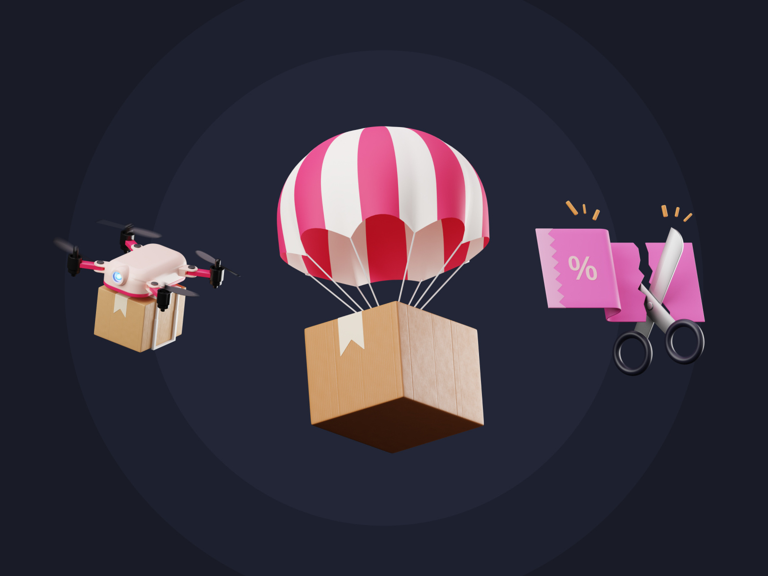 Shopping 3D Icon Pack by madebysafwan on Dribbble