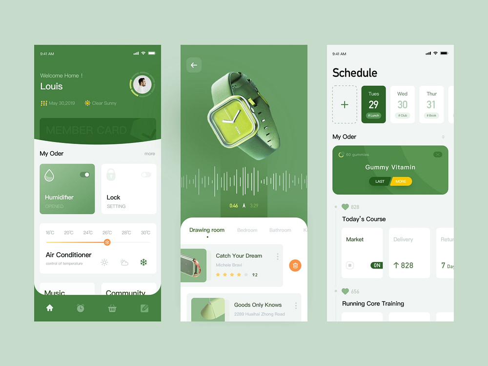 Planned Life Management App Design by 77 on Dribbble