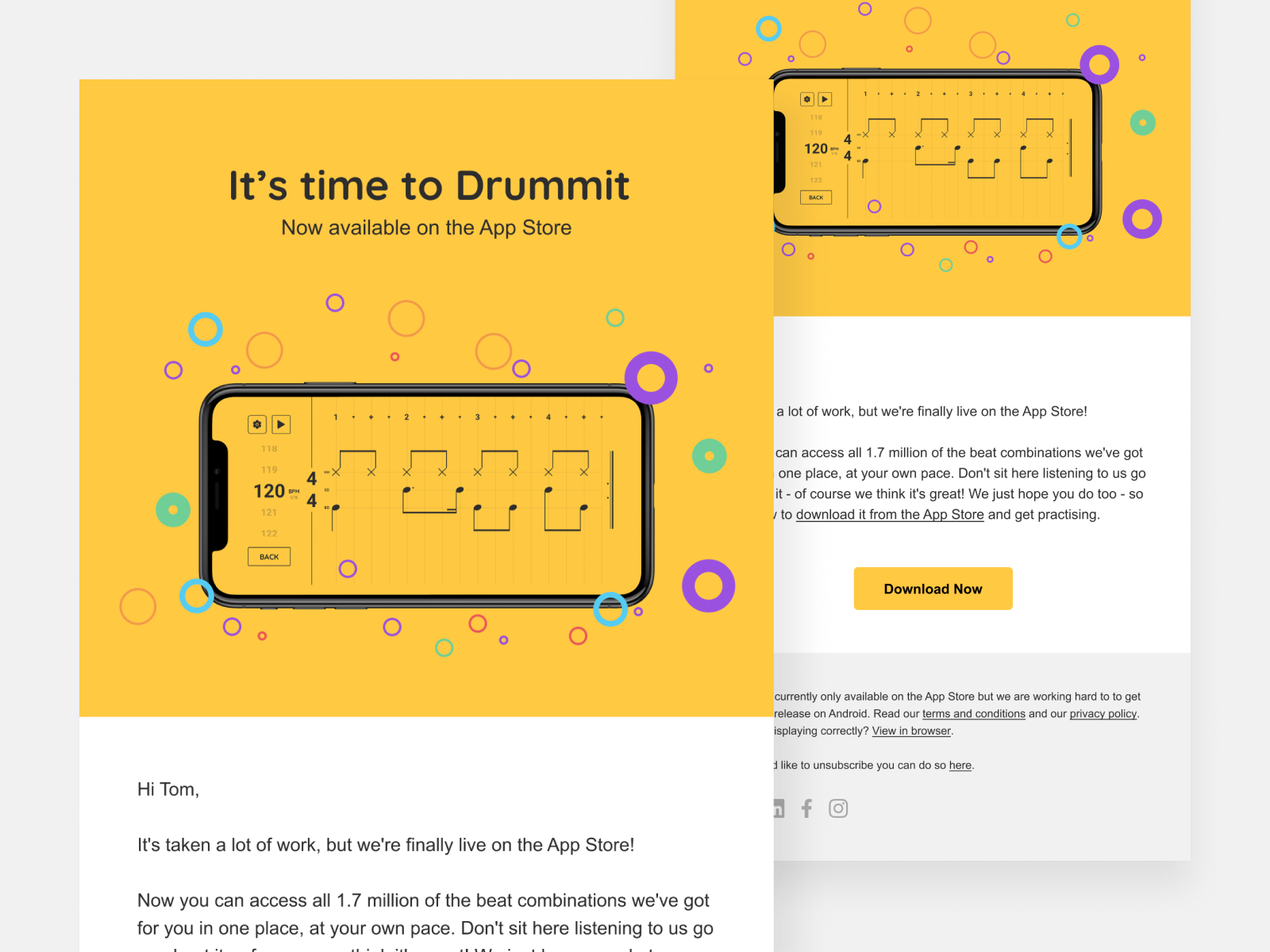 Email Design By Tom Piggott On Dribbble Email Design By Tom Piggott On Dribbble