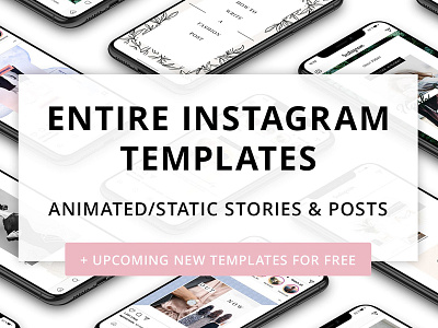 Entire Instagram Templates designs, themes, templates and downloadable ...