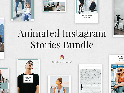 Instagram Stories Bundle designs, themes, templates and downloadable ...