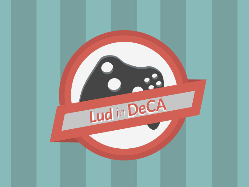 "Lud in DeCA" - Logo by Joao Alves on Dribbble