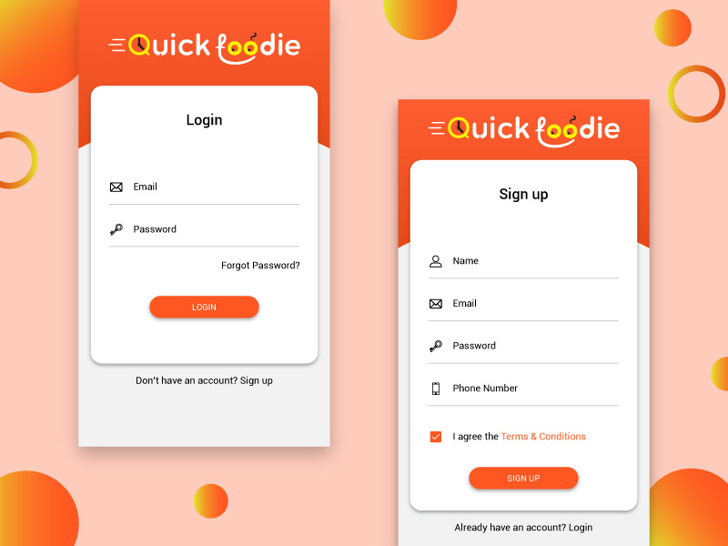 Login Page by Jayamani Nachiappan on Dribbble