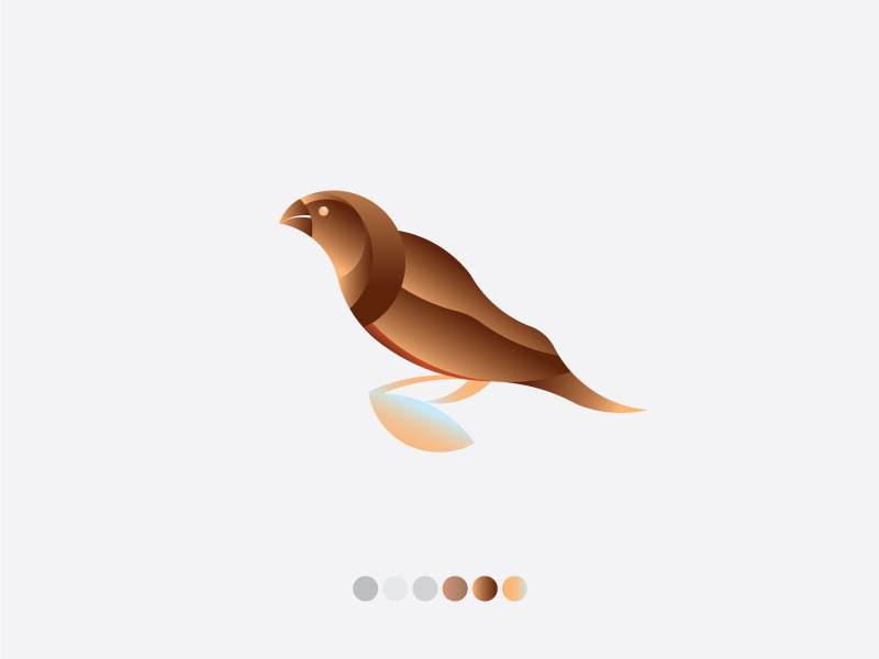 Chestnut Munia by Designollo on Dribbble