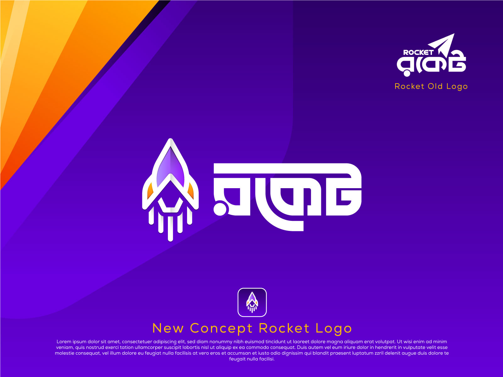 Rocket Logo Design by LogoLands Design Agency on Dribbble