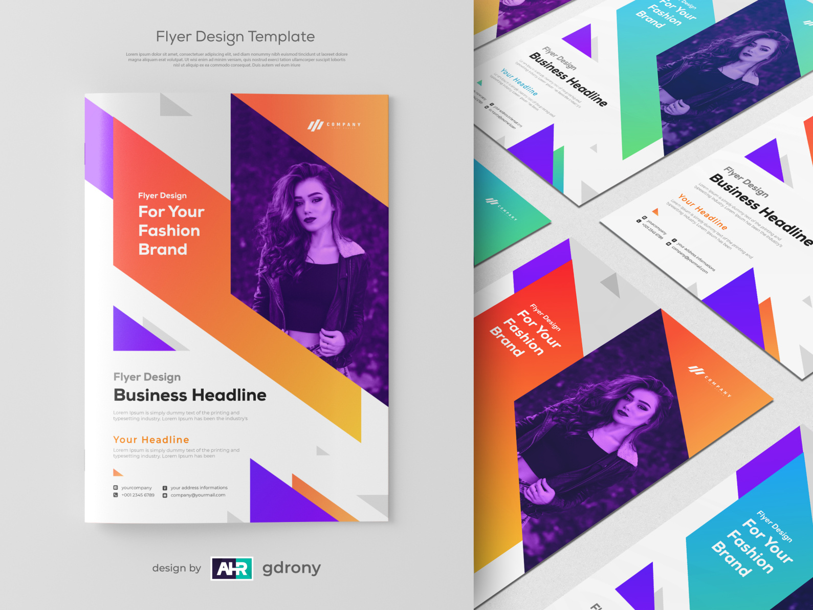 Premium business flyer design by LogoLands Design Agency on Dribbble