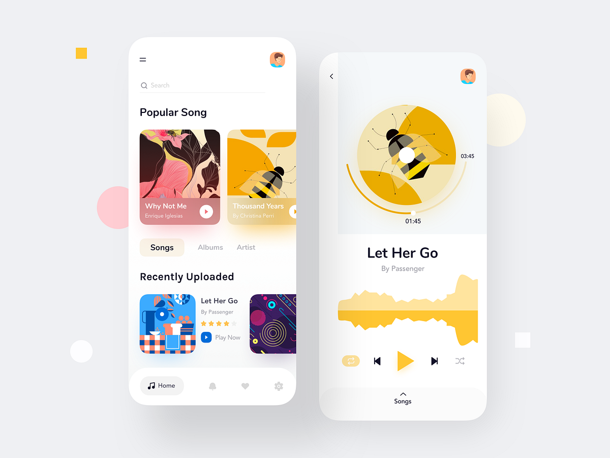 Audio Book UI App by Jawadur Rahman Akib on Dribbble