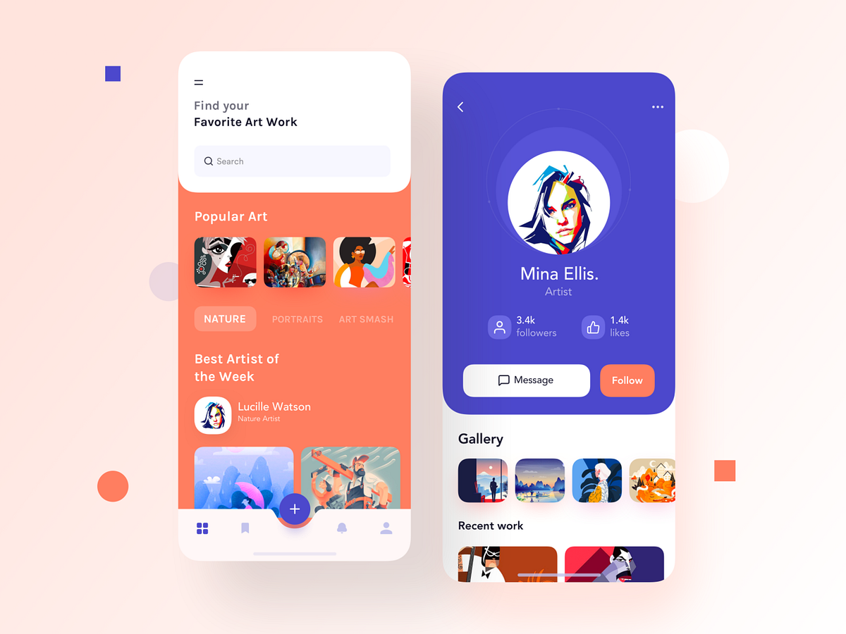 Art Gallery App Exploration by Jawadur Rahman Akib on Dribbble
