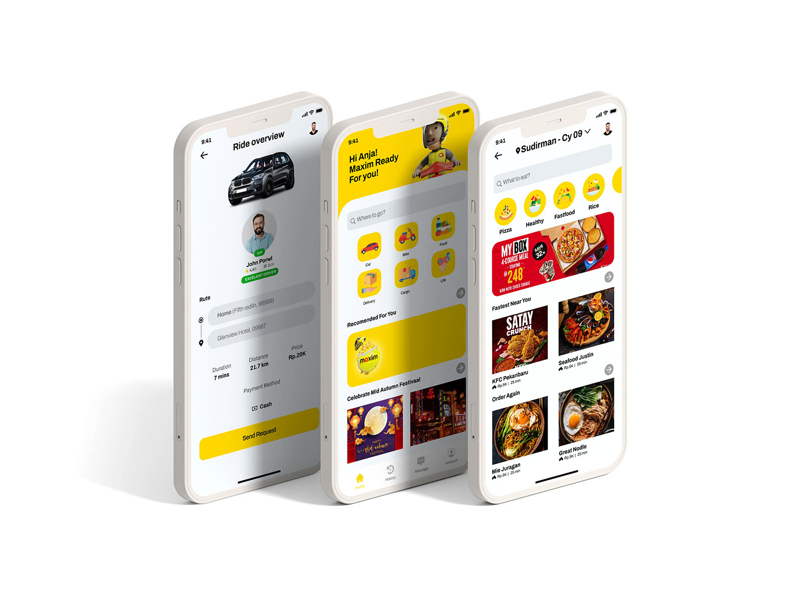 UI/UX Design - Maxim Redesign New Look. by Visoice (Azhar maulana) on ...