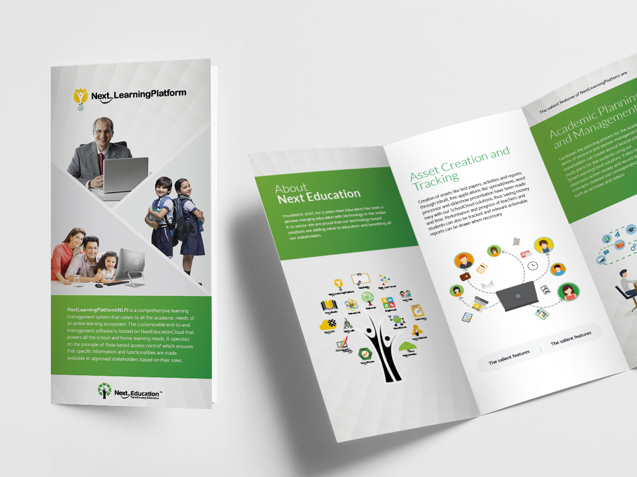 3 Fold Brochure Design by Sreejith R on Dribbble
