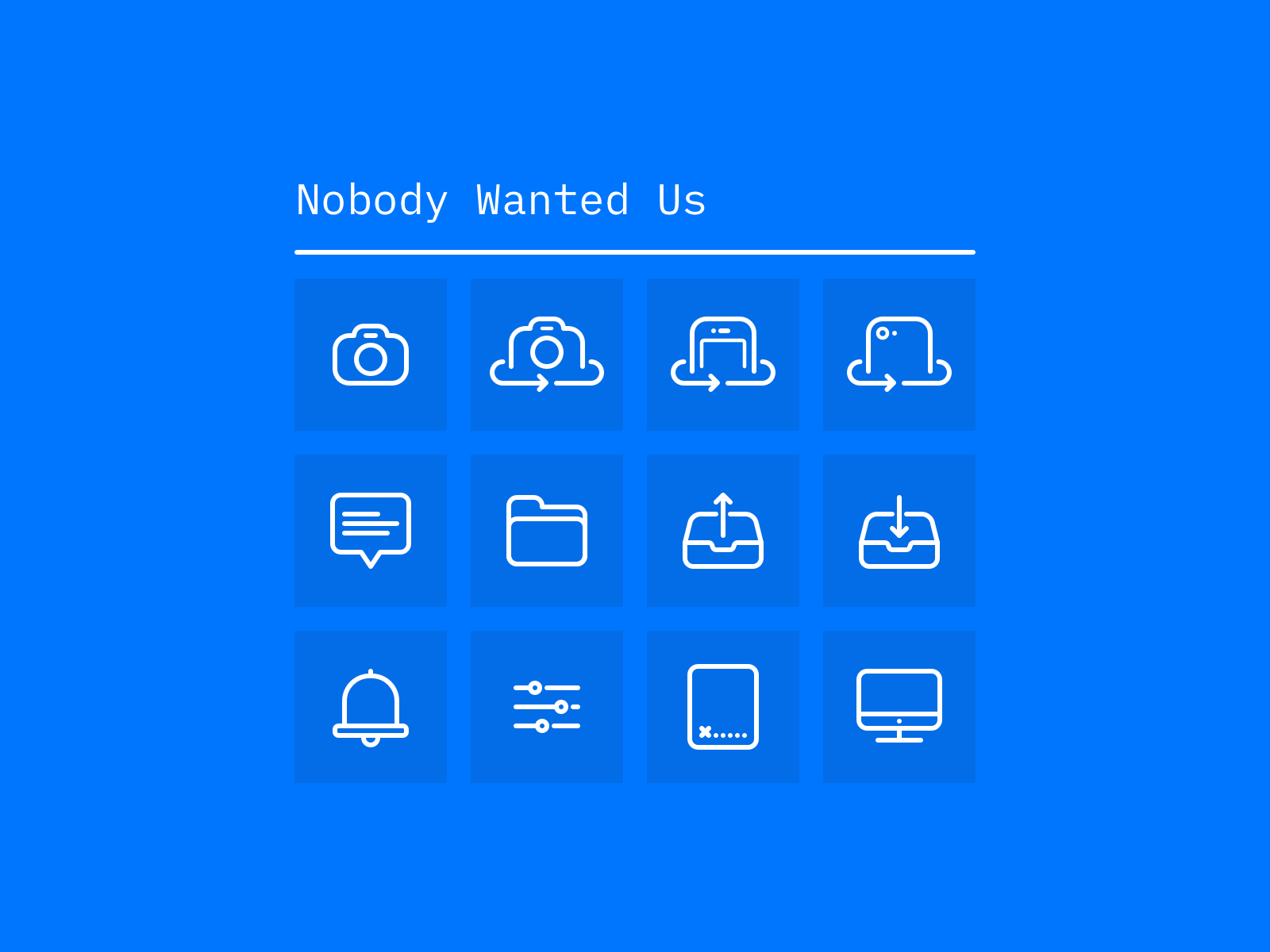 Icon Set - Unused by Joe Wilson on Dribbble