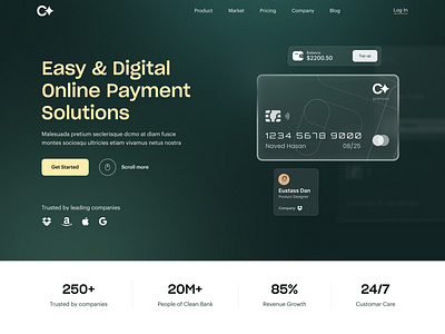Easy Online Payment Website Design by Sajib Rahman for UIHUT - UI UX ...