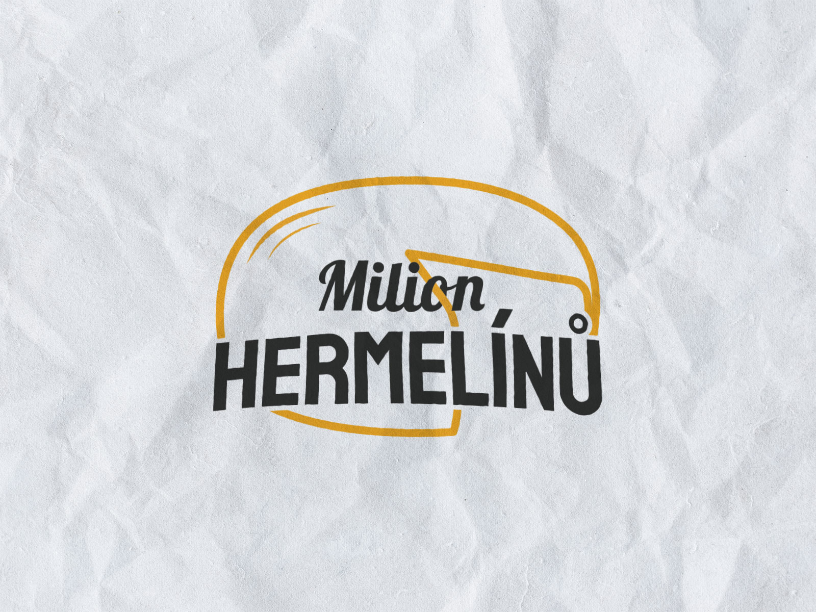 Milion Hermelínů - logo by Václav Rohlena on Dribbble