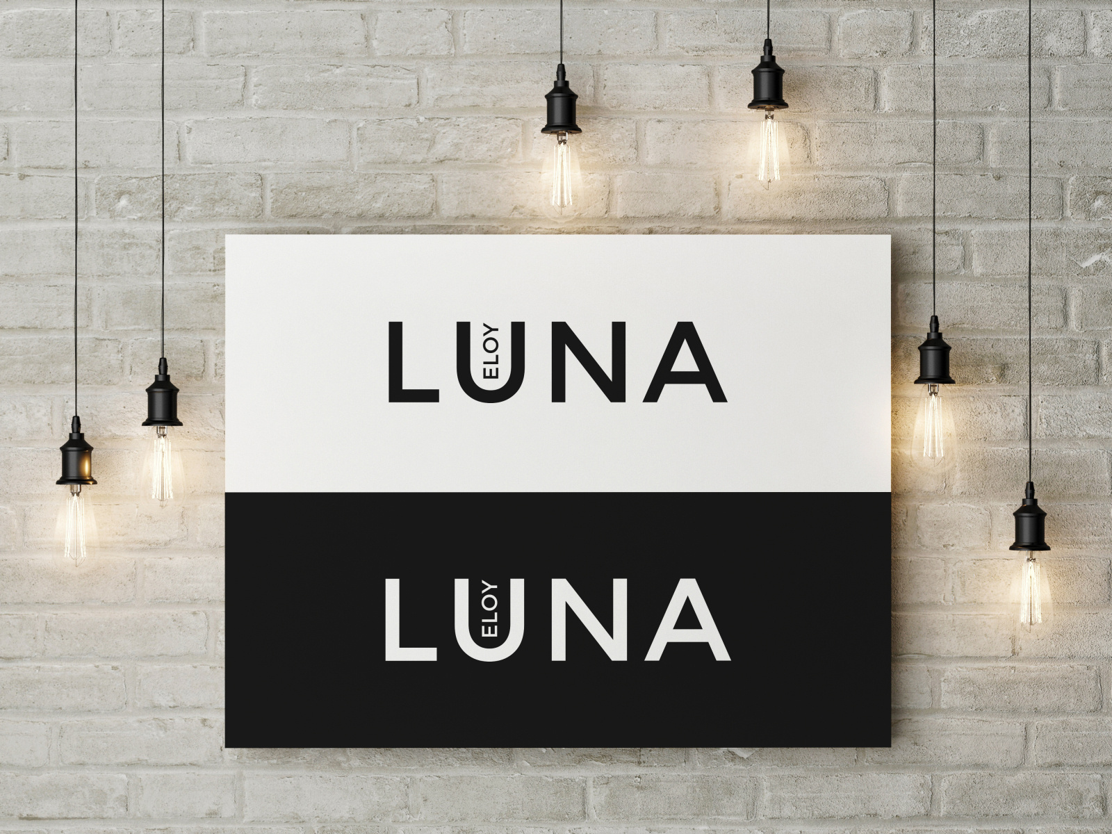 Logo Design for "ELOY LUNA" by Hivex Studio on Dribbble