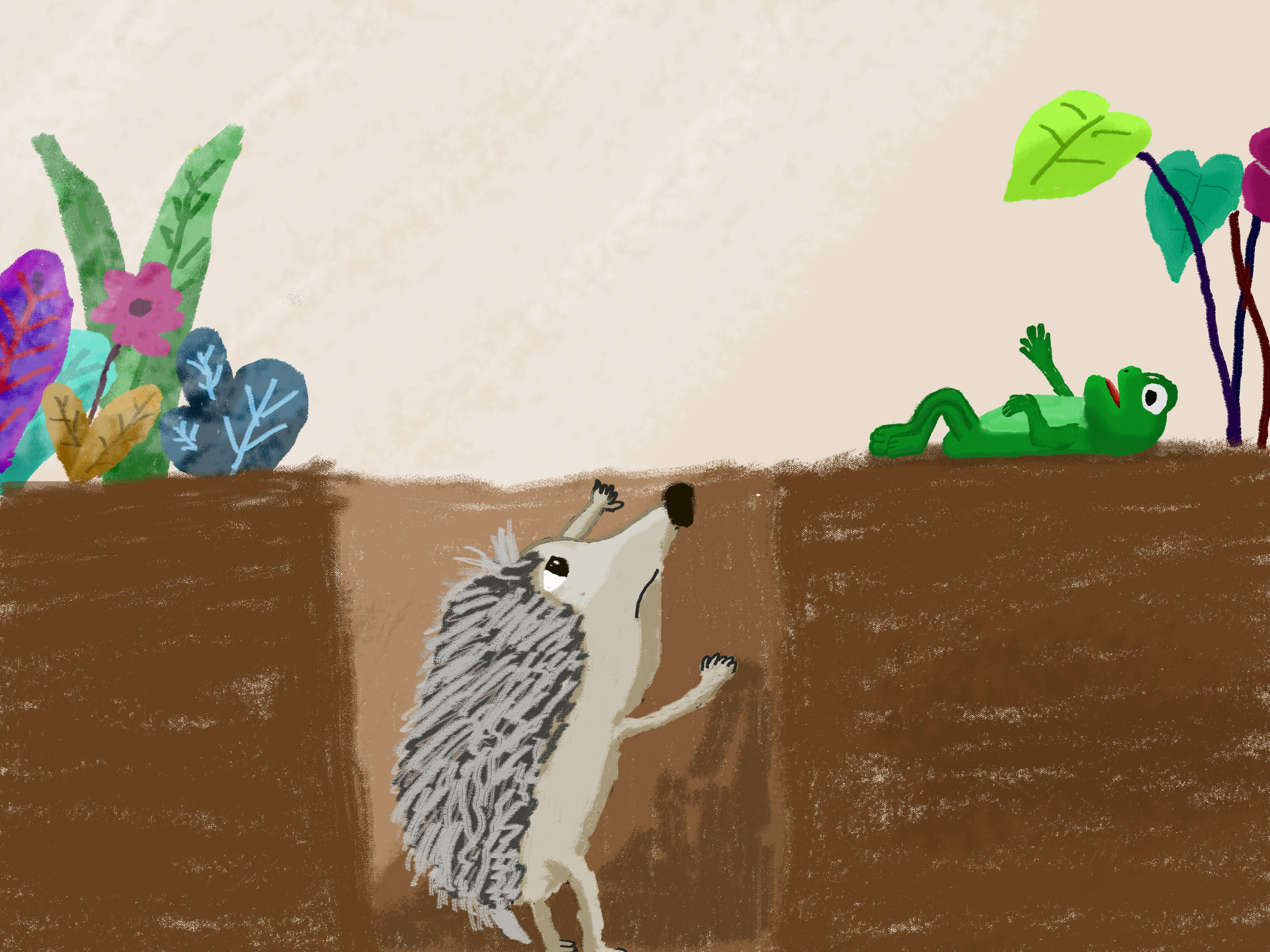 Dribbble - landak.jpg by Putra Pratama