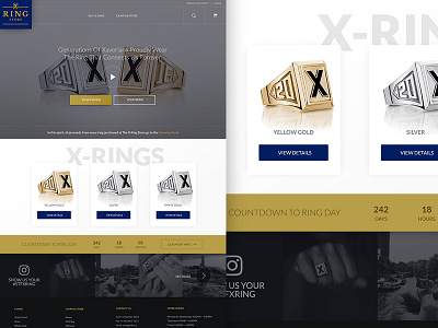 St.Fx - X-Ring Store by Tim Foster on Dribbble