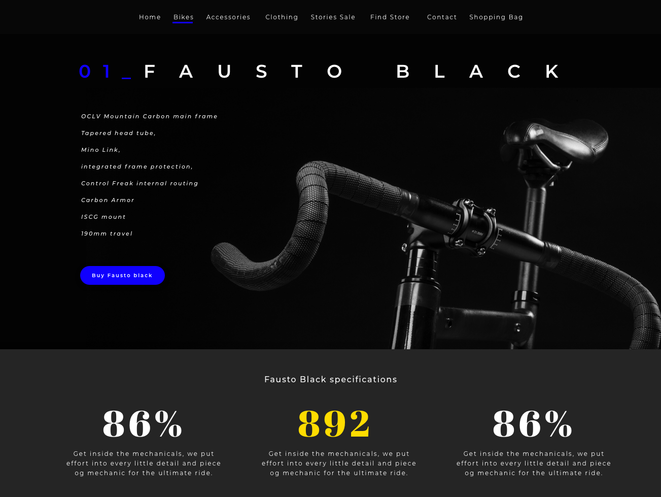 Fausto black by Mark Stokbro on Dribbble
