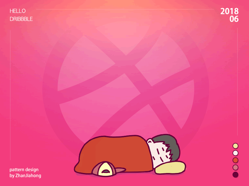 Hello Dribbble by ZhanJiahong on Dribbble