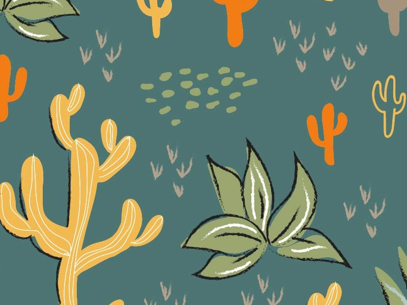 Desert pattern by Kelly Witmer on Dribbble