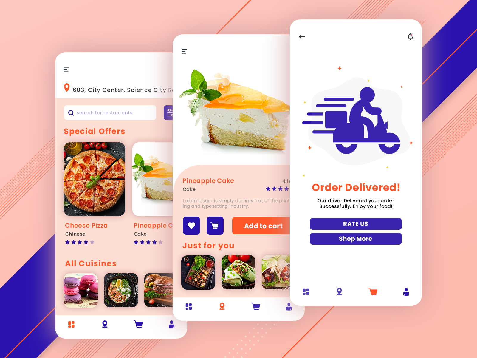 Food Delivery App Design by Aglowid IT Solutions on Dribbble