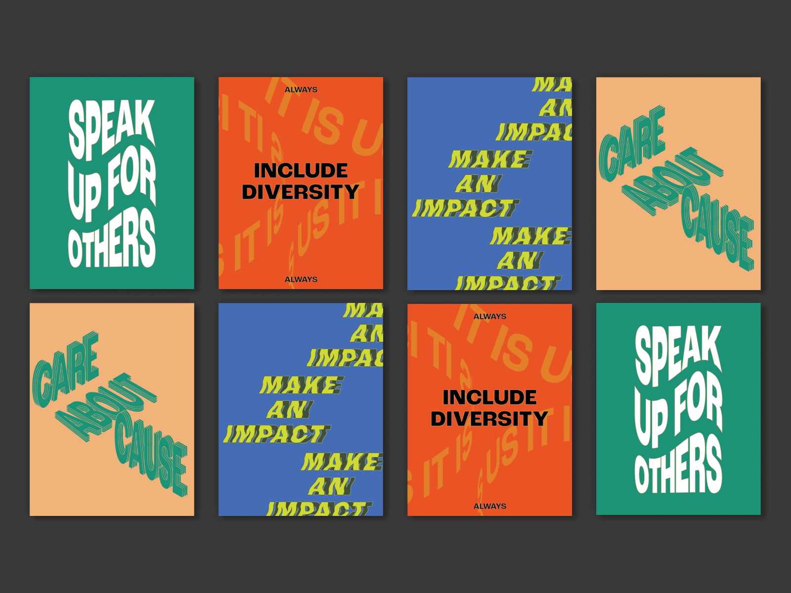 Poster design - A designer's code of ethics by Kayla Park on Dribbble