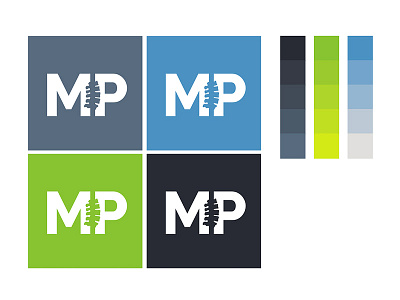 Logo for a physiotherapist by Henning Witzel on Dribbble