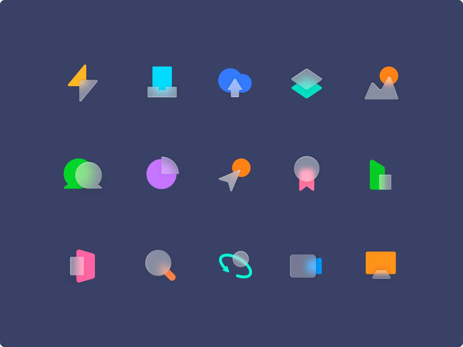 icon practice by Fan Liyong on Dribbble